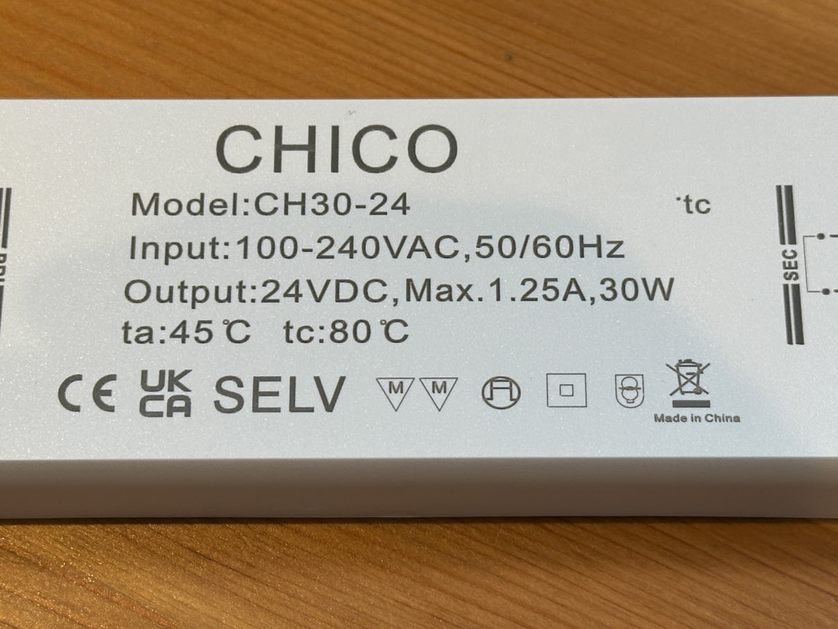 Signs & Symbols on LED Drivers - Luna LED